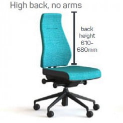 Rheo High Back Ergonomic Chair - Posture People