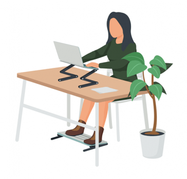 Benefits of using a footrest - Posture People